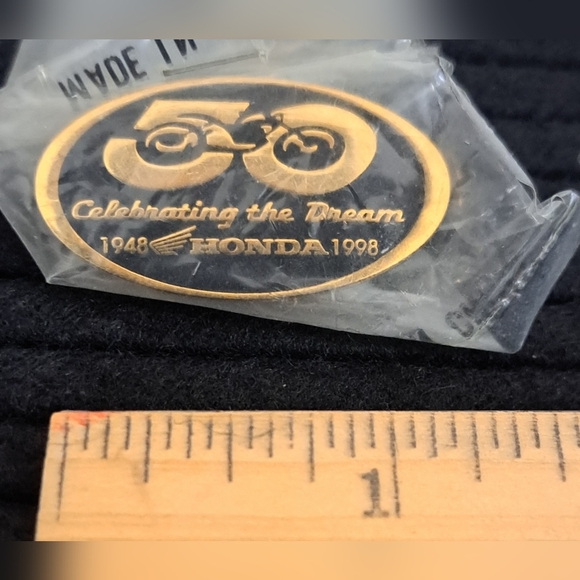 Honda | Other | Honda Celebrating The Dream 5 Years Pin Vintage 998 ...